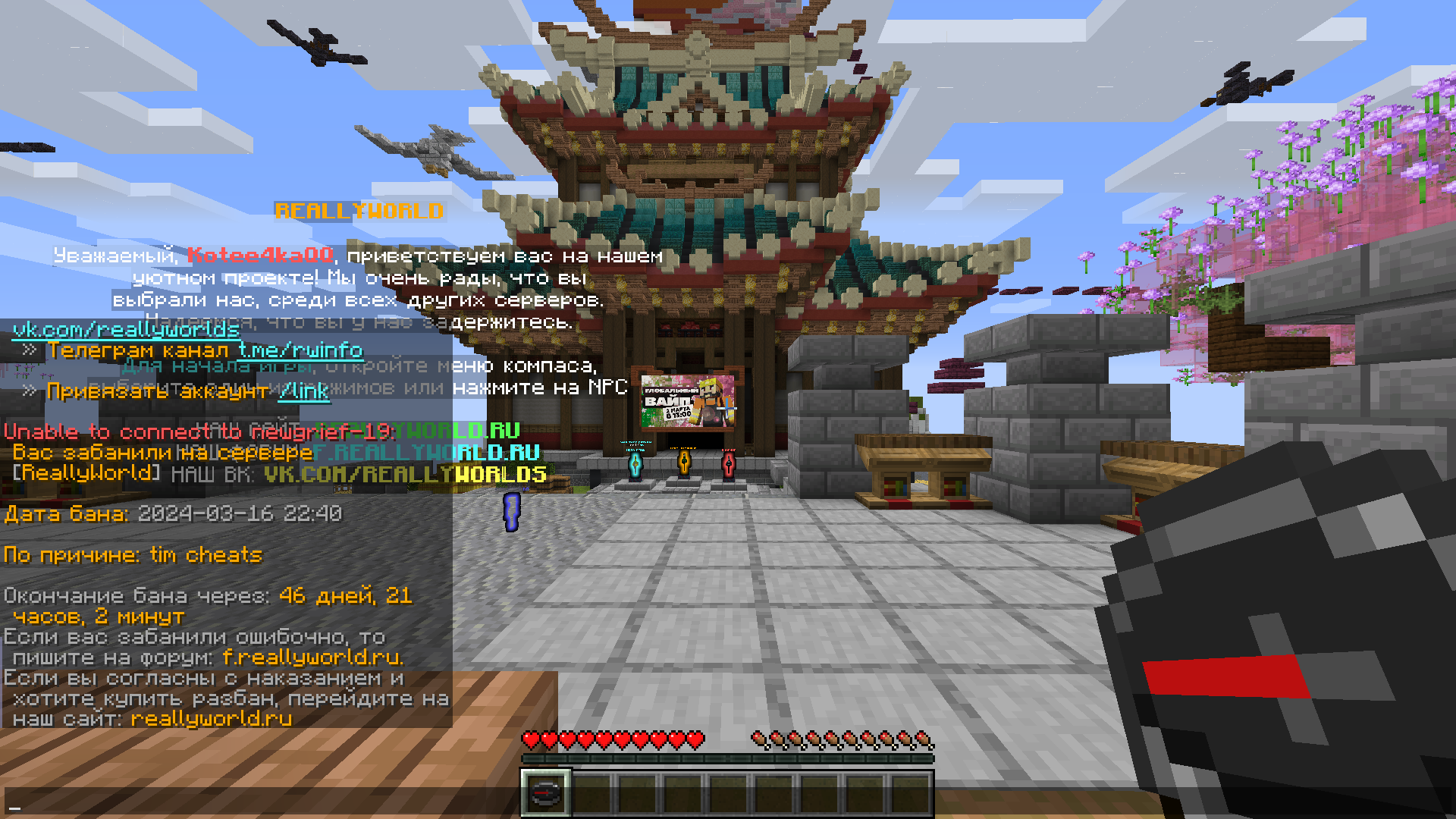team cheats - Жалобы на Администрацию. - ReallyWorld